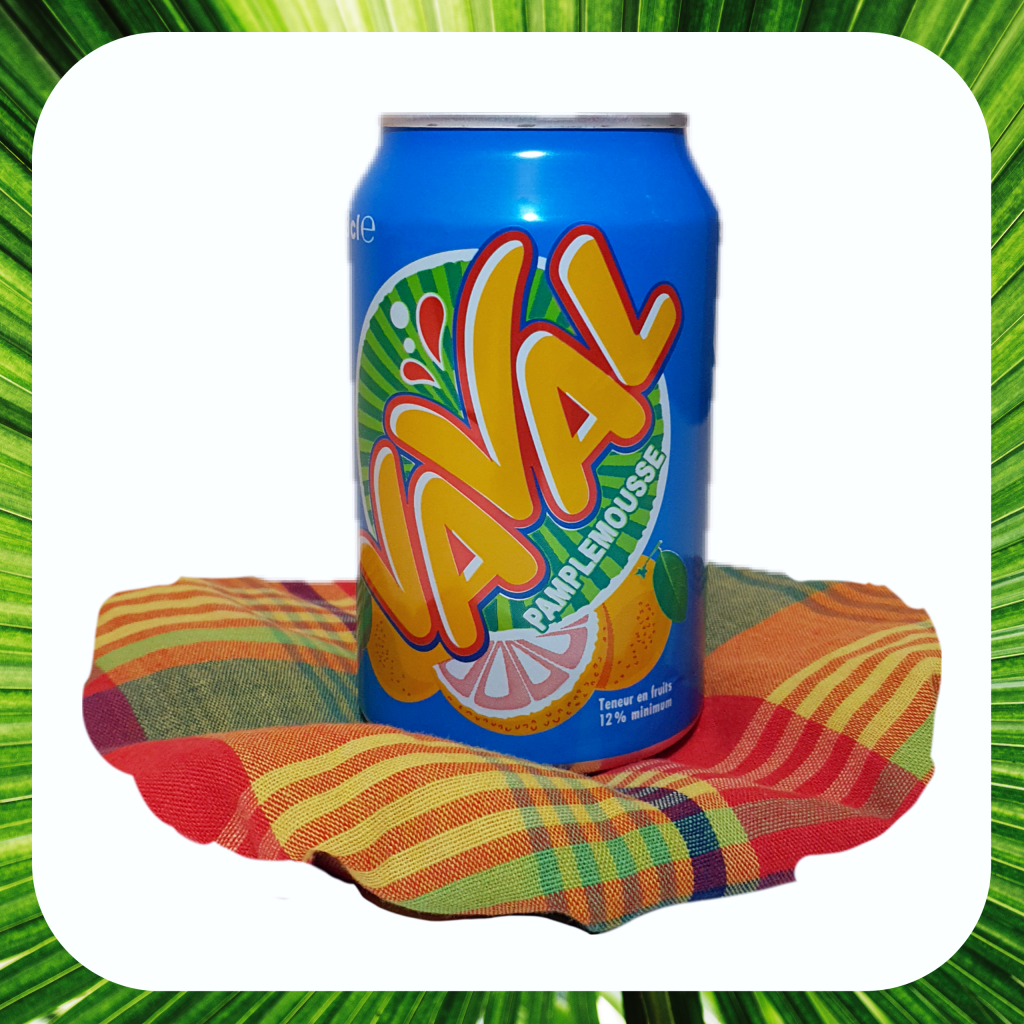 Soda Vaval Pamplemouse 33CL - Évasion exotique