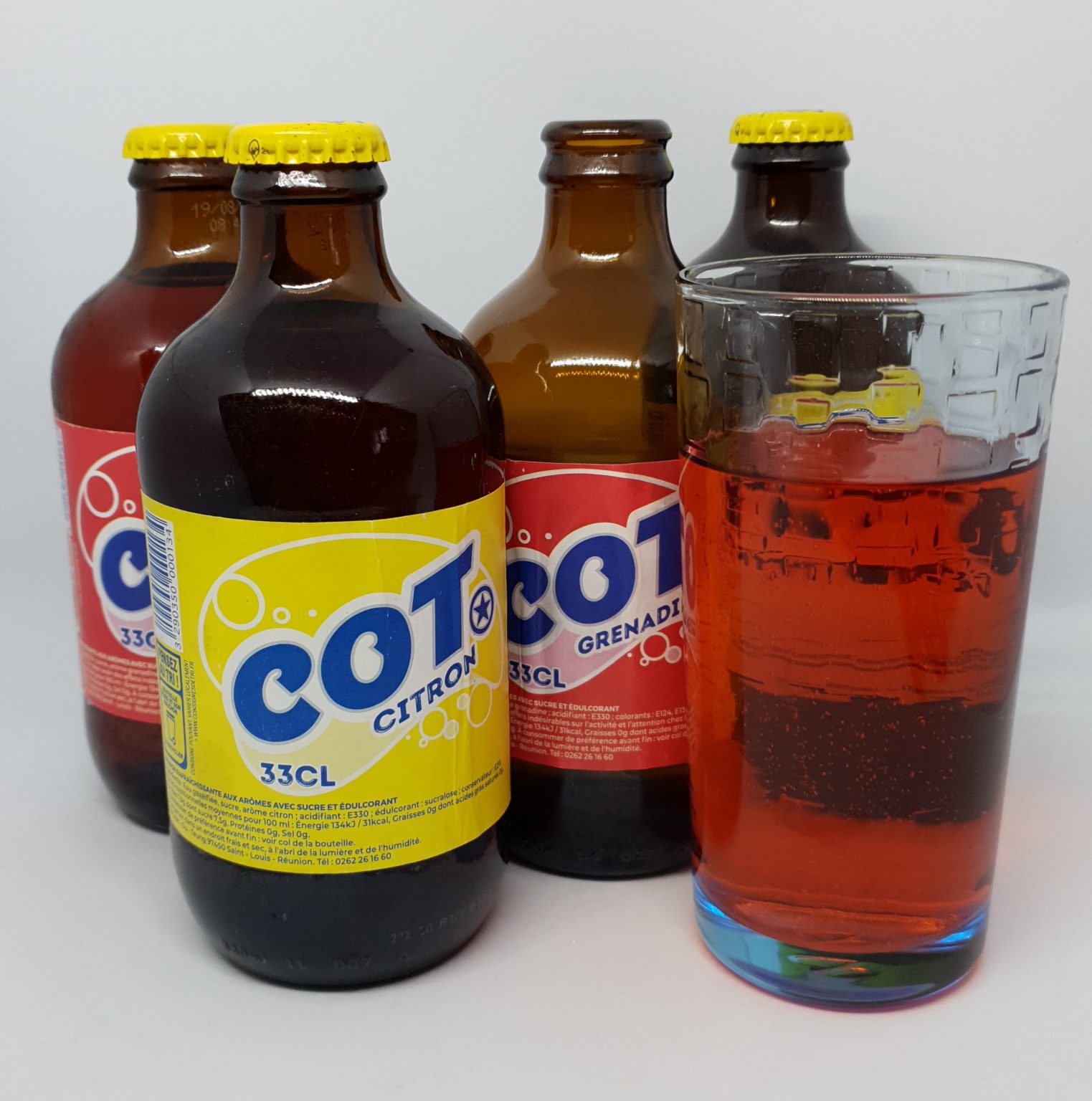 Limonade Cot Grenadine 33cl - Évasion exotique